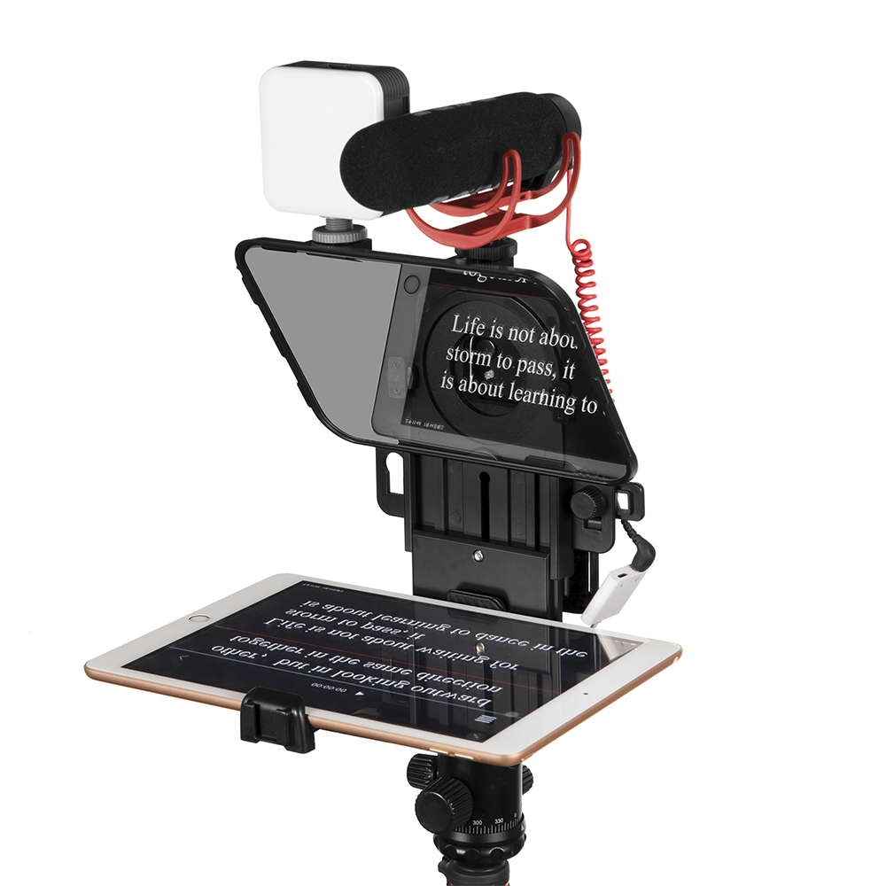 SmallRig x Desview hordozható Tablet / Mobiltelefon / DSLR Teleprompter ...