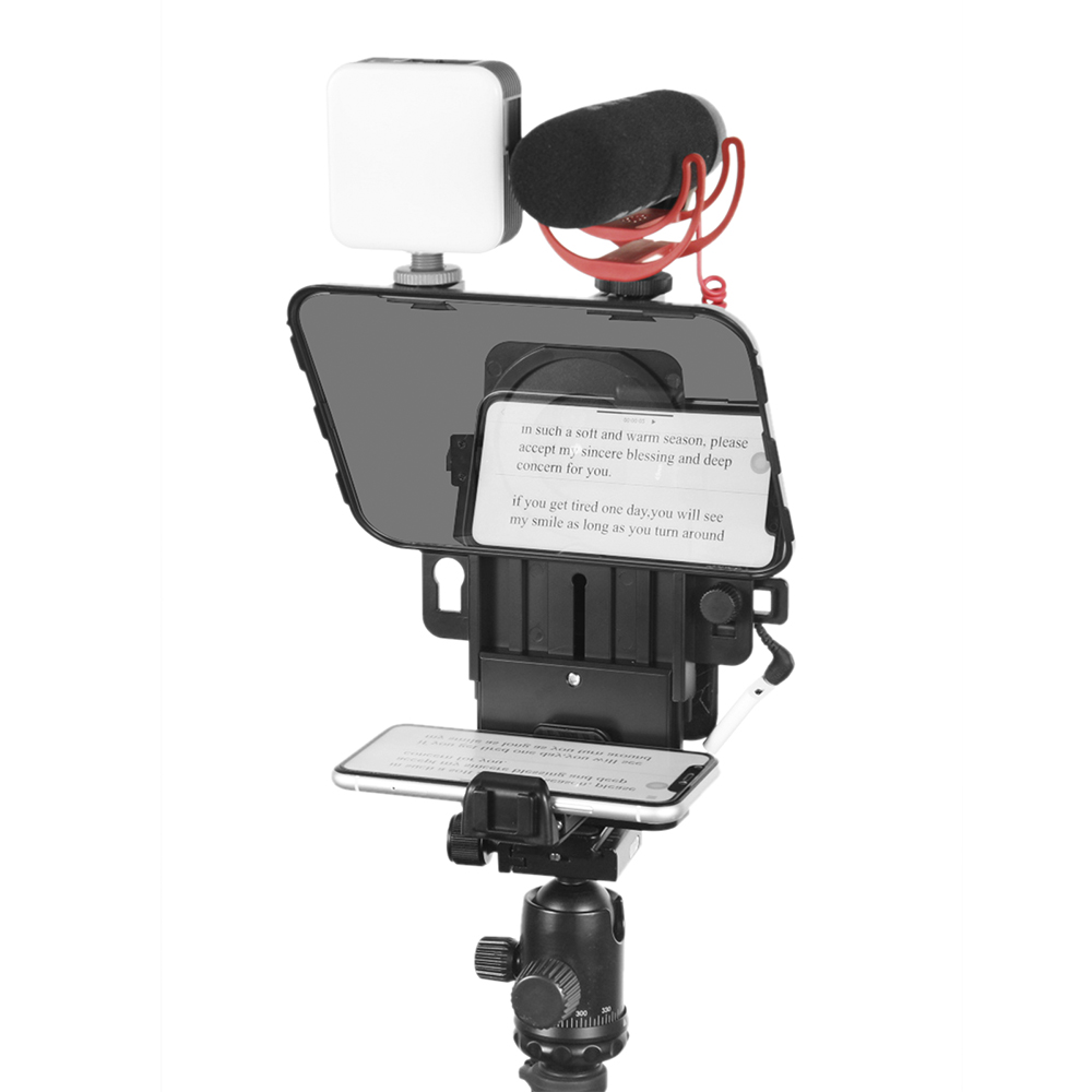 SmallRig x Desview hordozható Tablet / Mobiltelefon / DSLR Teleprompter ...