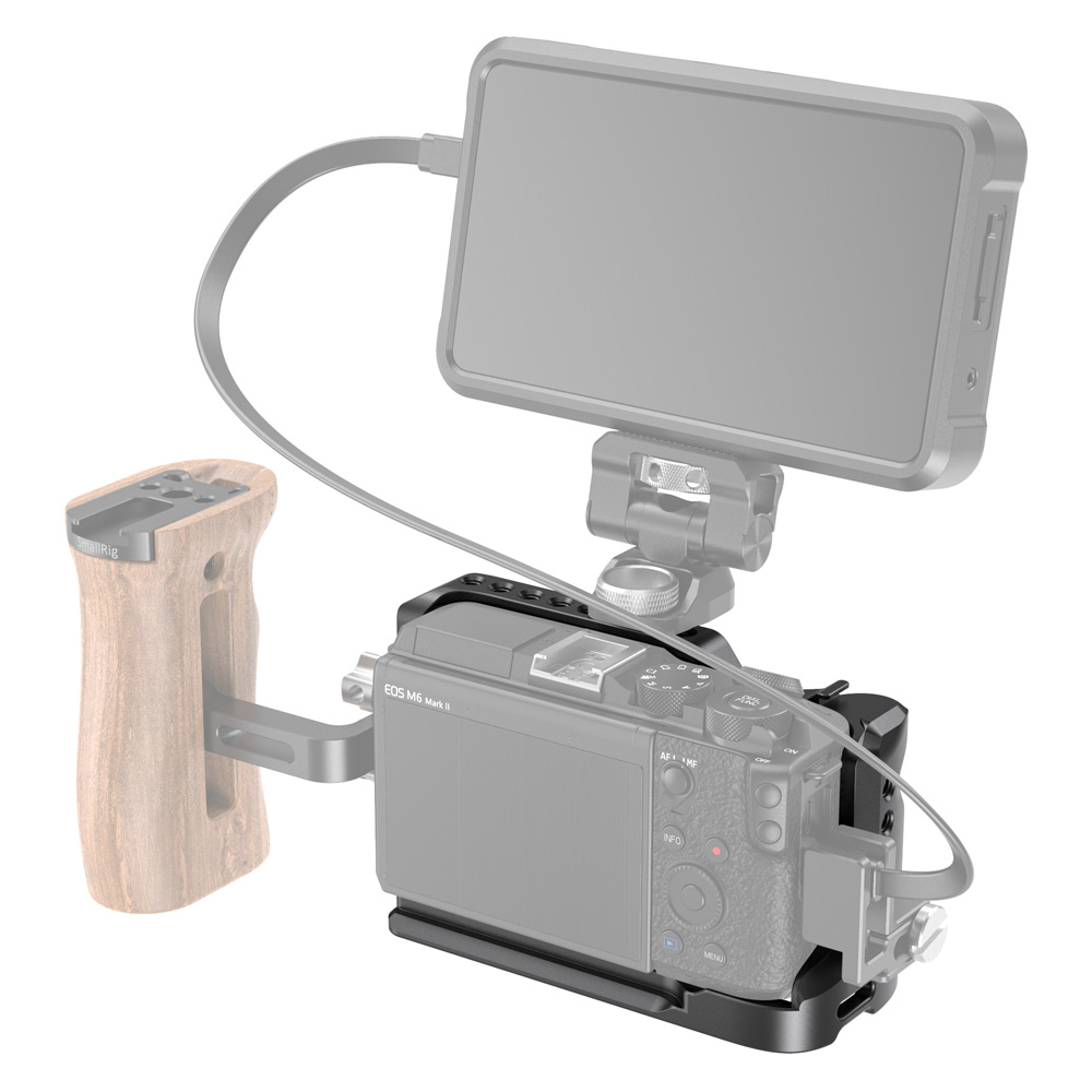SmallRig Camera Cage Canon EOS M6 Mark II fényképezőgéphez (CCC2515 ...